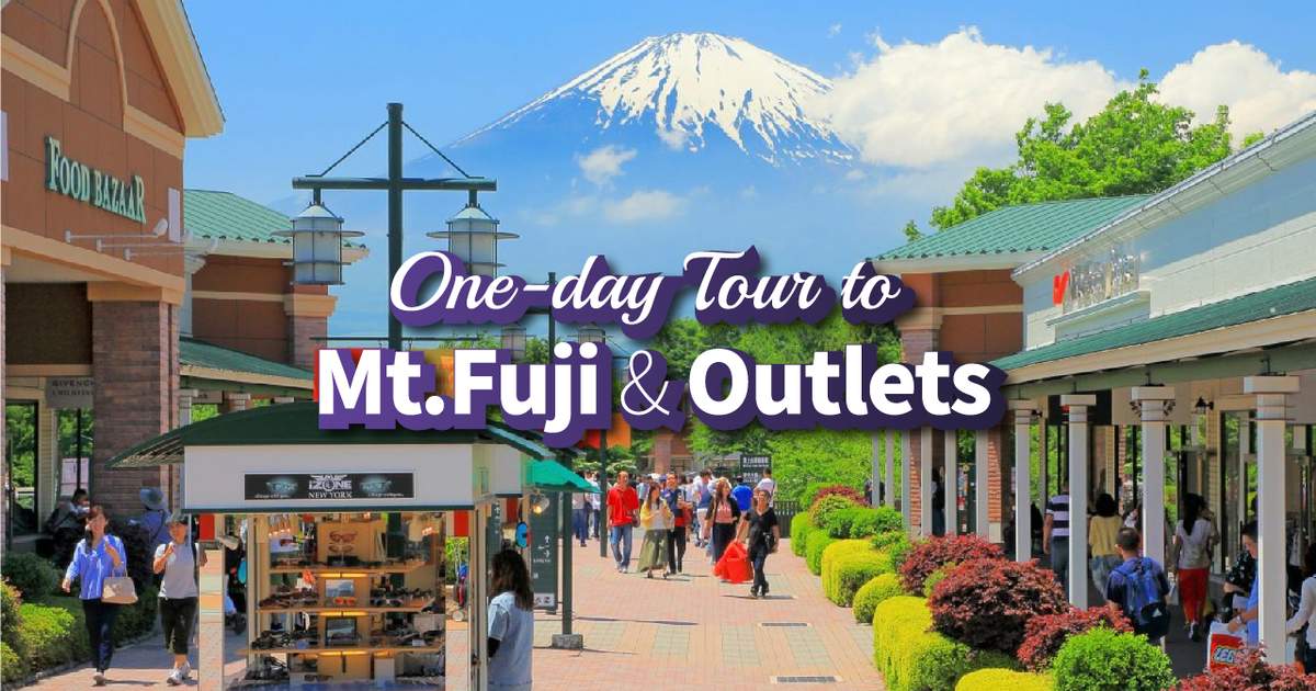 [Mount Fuji Tour & Outlet Shopping/Hot Spring Tour] Mt. Fuji 5th ...
